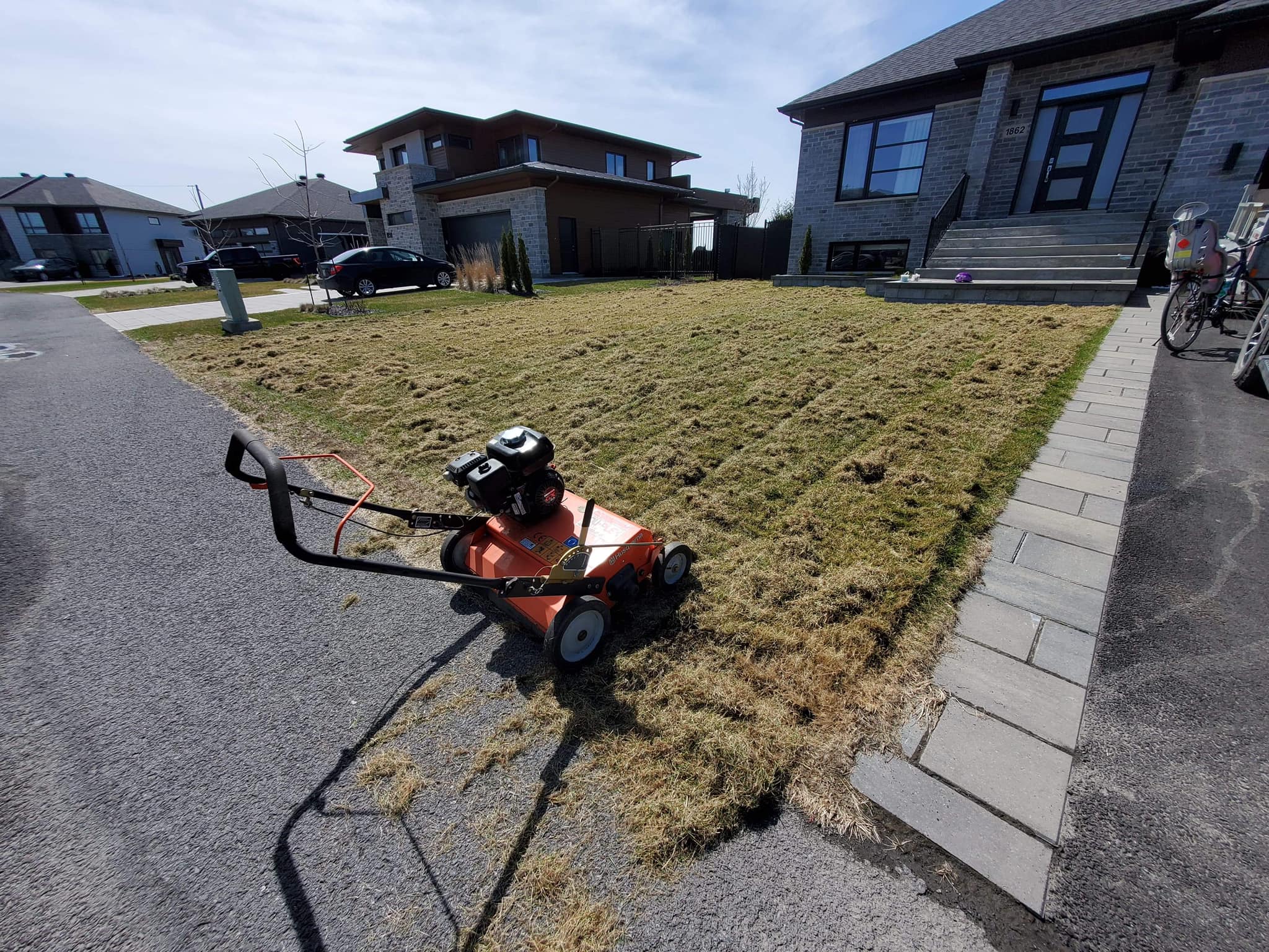 Déchaumage de pelouse | Mon gazon